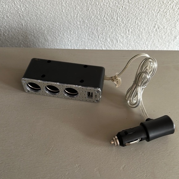 Cell Phones & Accessories | Car Socket Adapter 4 Socket With Dual Port ...